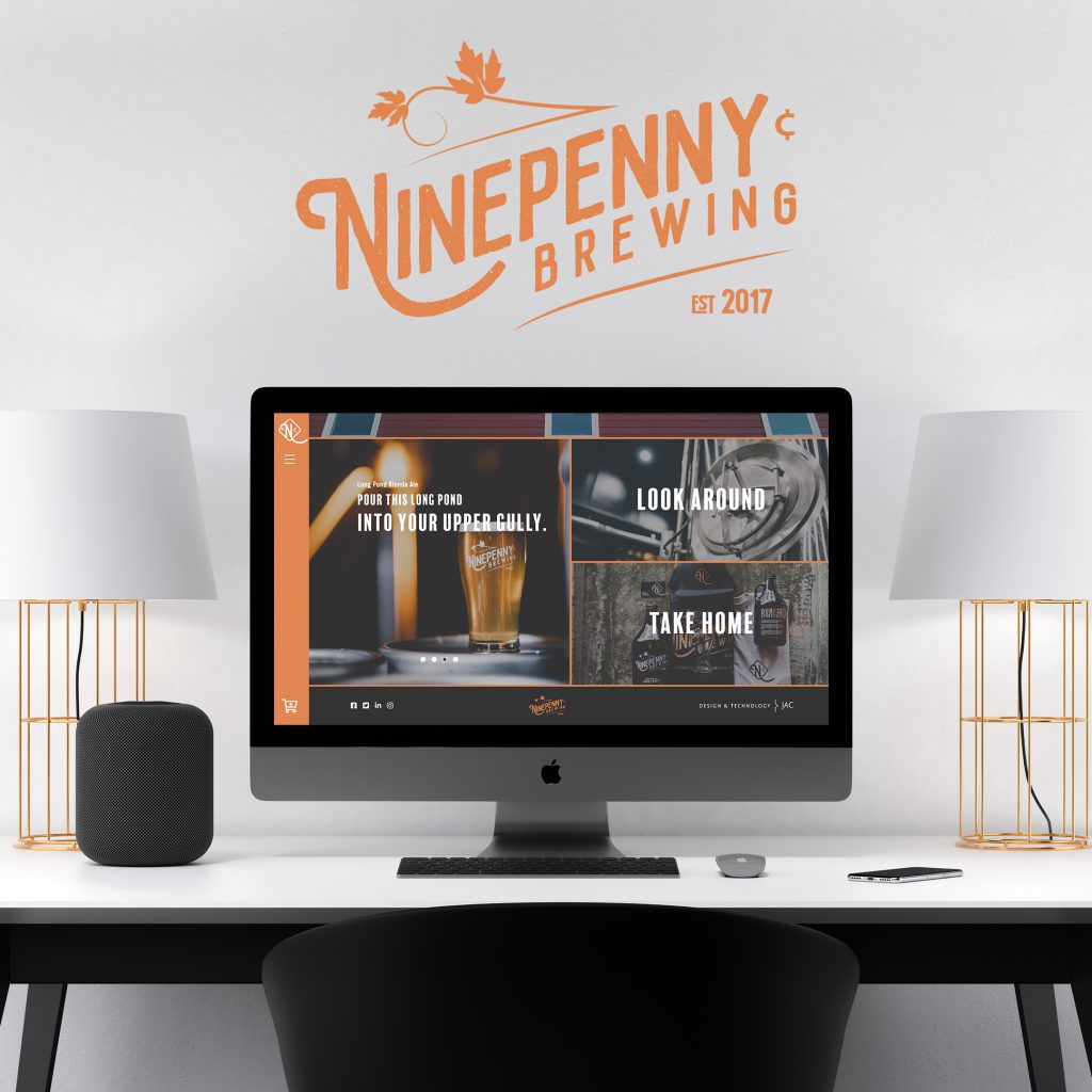 Website Launch: Ninepenny Brewing | JAC | John Atkins & Co | Digital ...